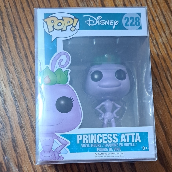 Disney | Toys | Disney Pop Princess Atta Vinyl Figure In Purple | Poshmark